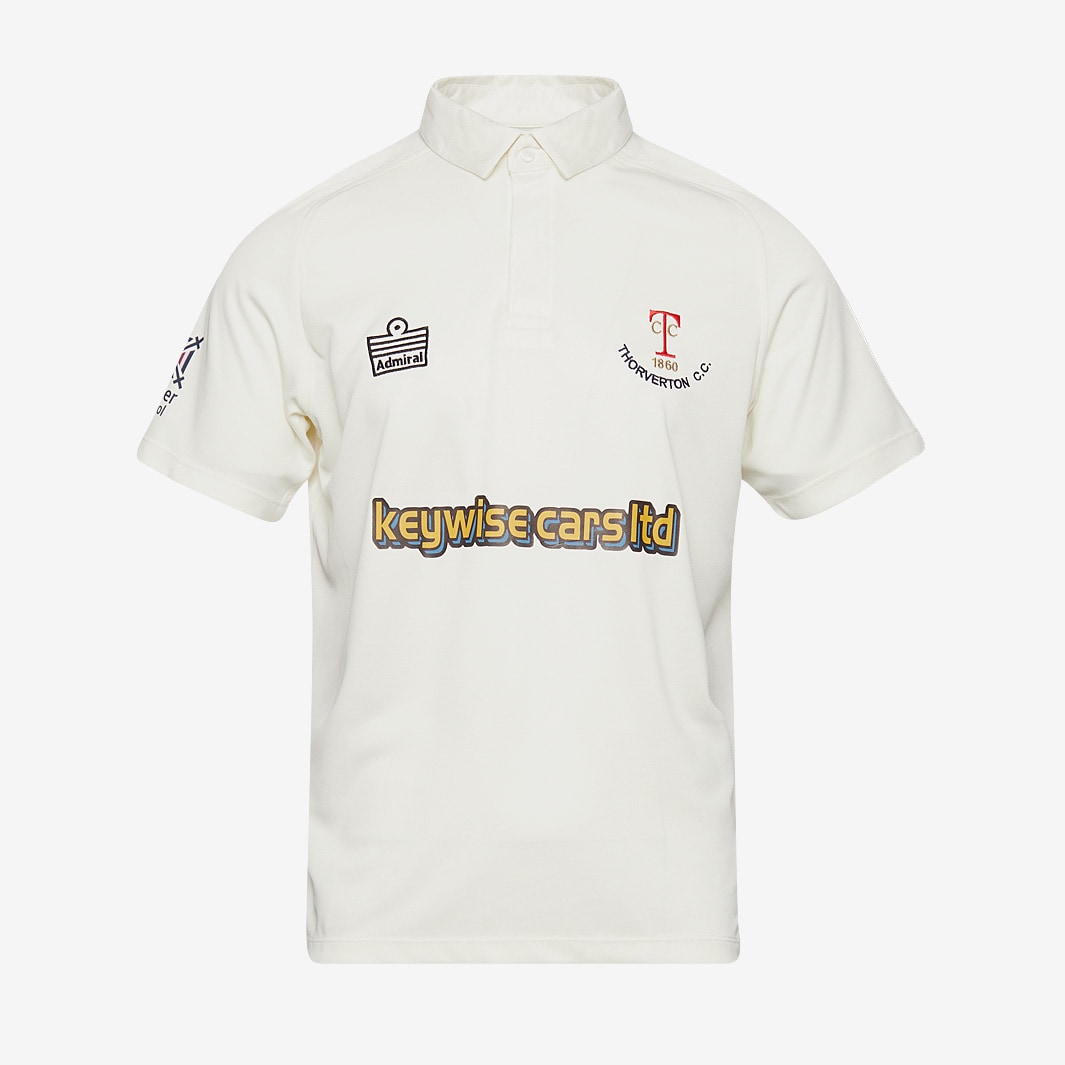Thorverton CC SS Playing Shirt - White - Partner Clubs | Pro:Direct Soccer