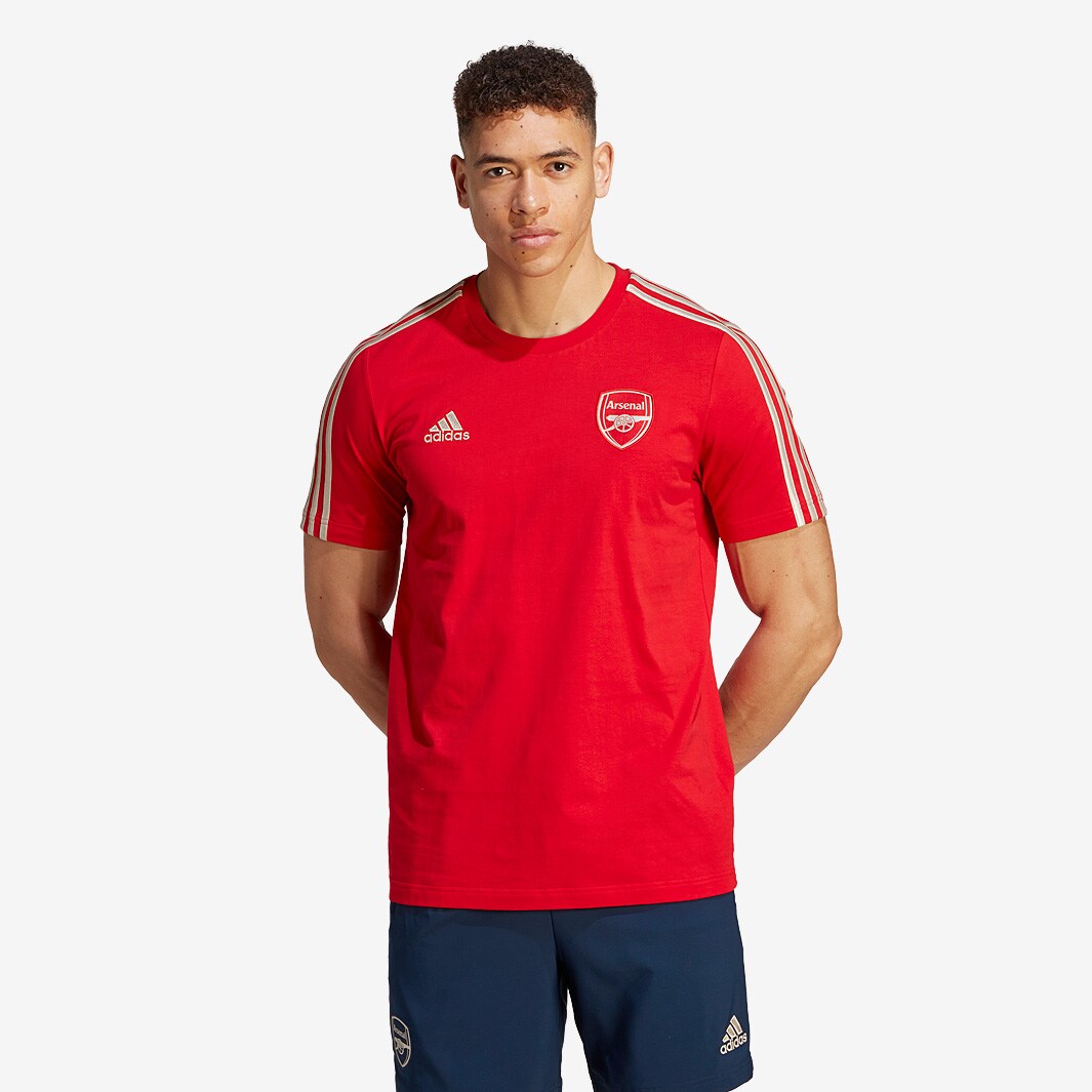 adidas Arsenal 23/24 DNA T-Shirt - Better Scarlet - Mens Replica | Pro ...