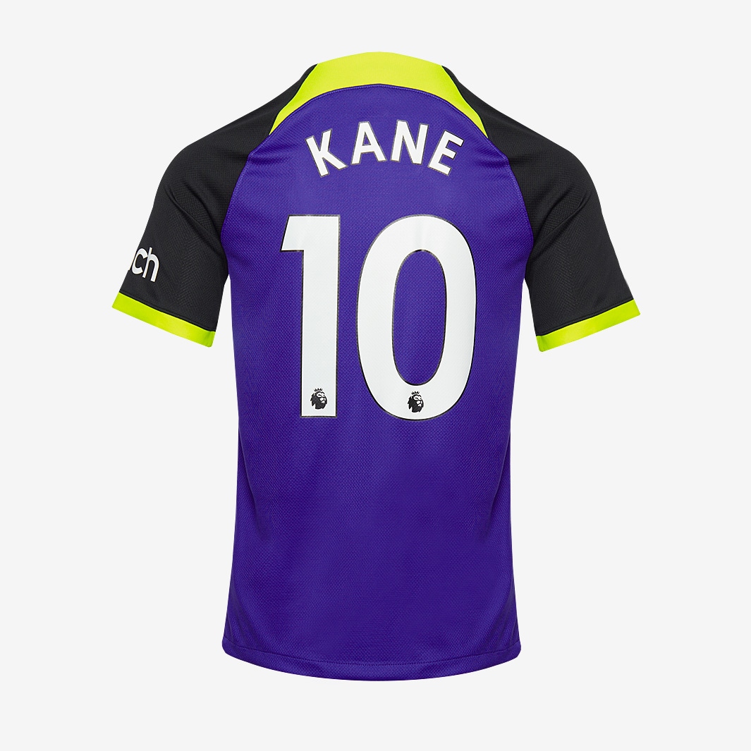 Nike Tottenham Hotspur 22/23 Dri-Fit Stadium SS Away Shirt With Kane 10 ...