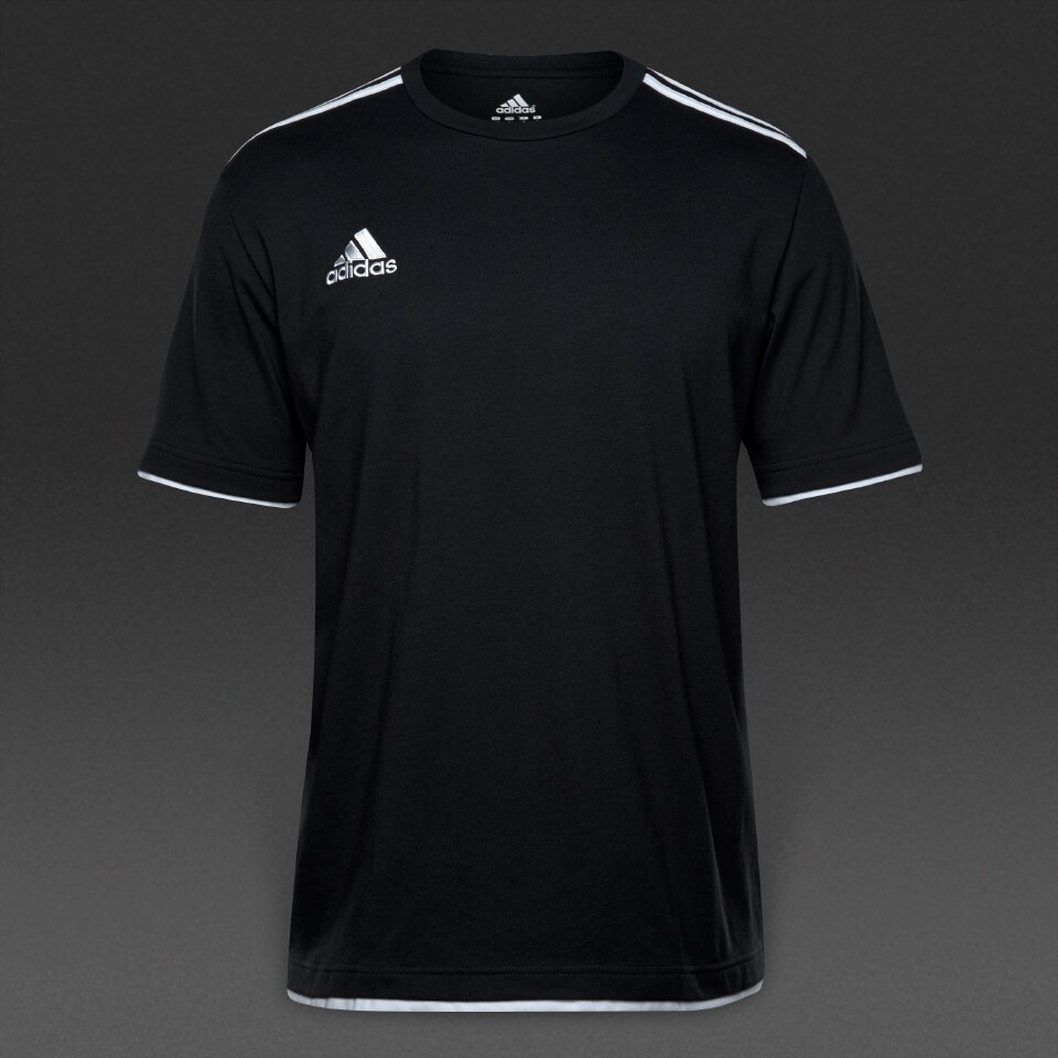 adidas Training Wear - adidas Core 11 T-Shirt - Team Kits - Black-White