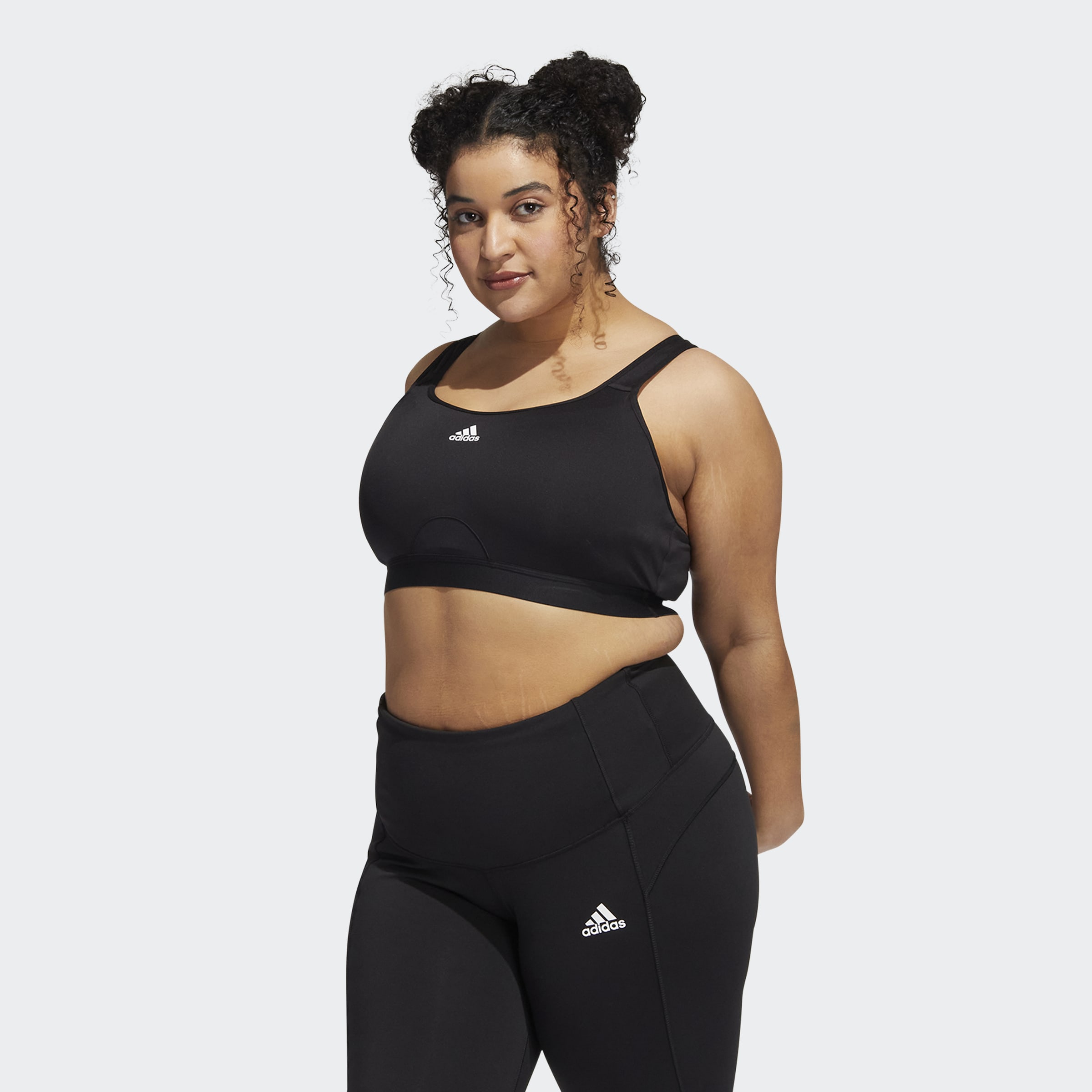 adidas adidas TLRD Move Training High-Support Bra (Plus Size) Black ...