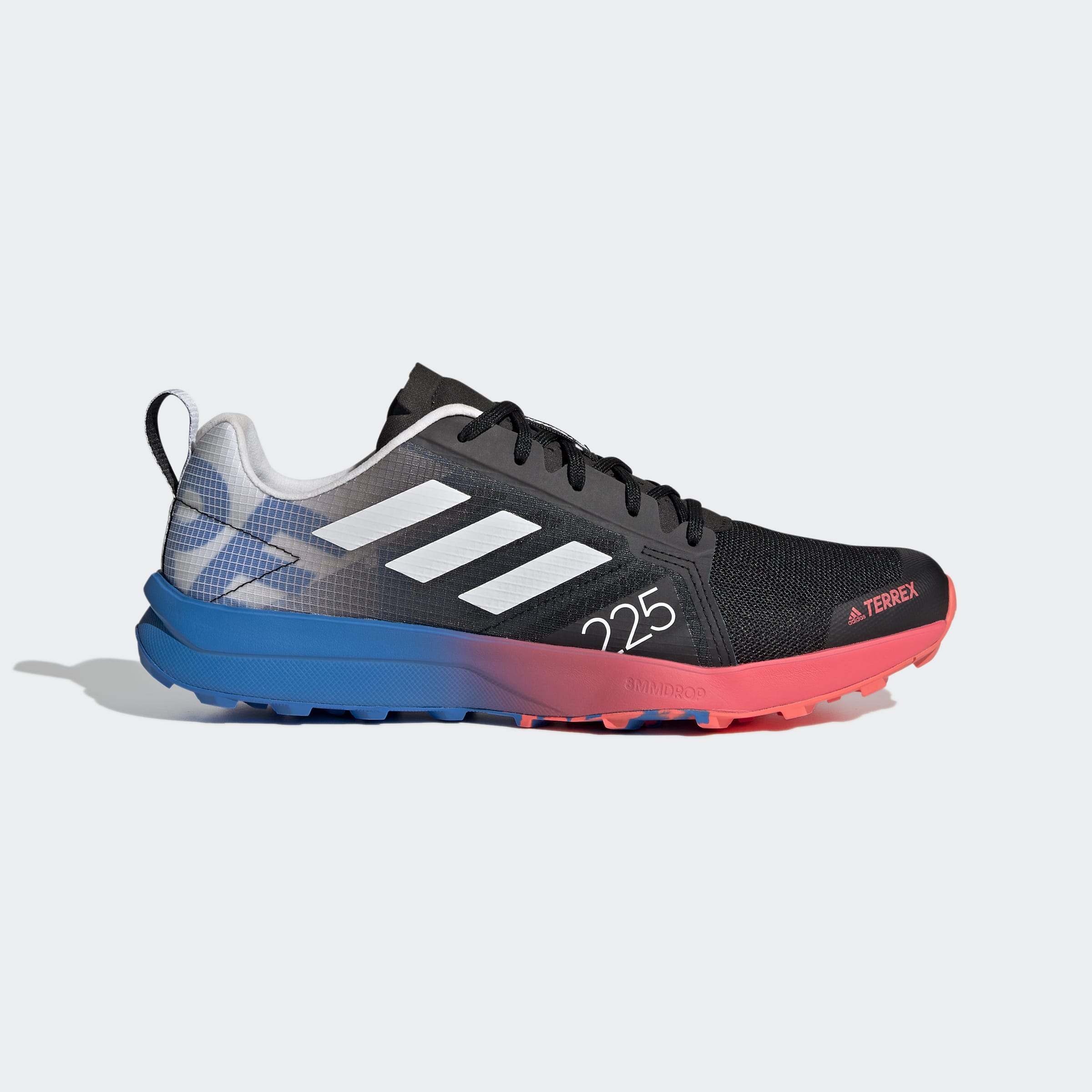 adidas Terrex Speed Flow - Core Black/Crystal White/Turbo - Mens Shoes