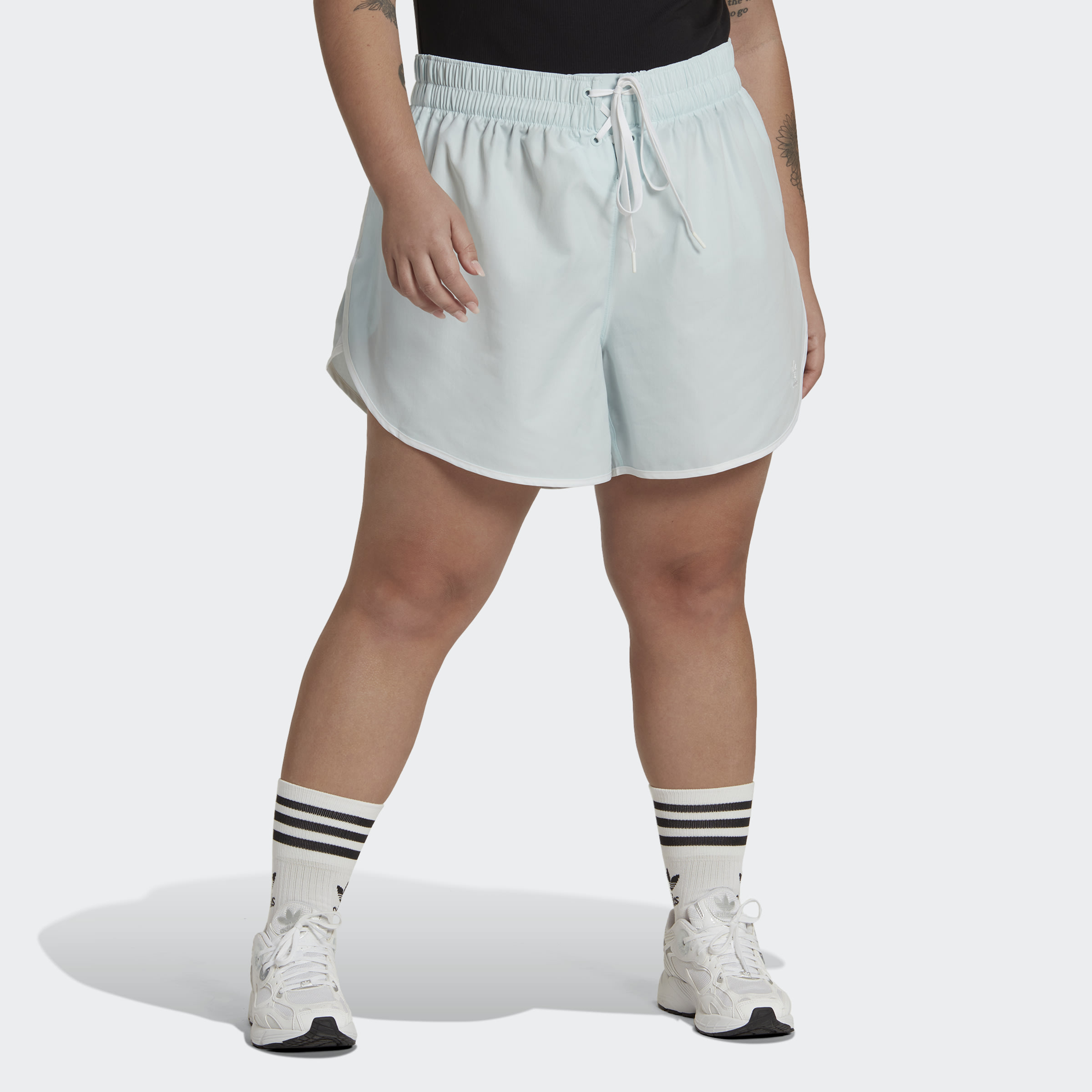 adidas Originals Always Original Laced Shorts (Plus Size) Almost Blue ...