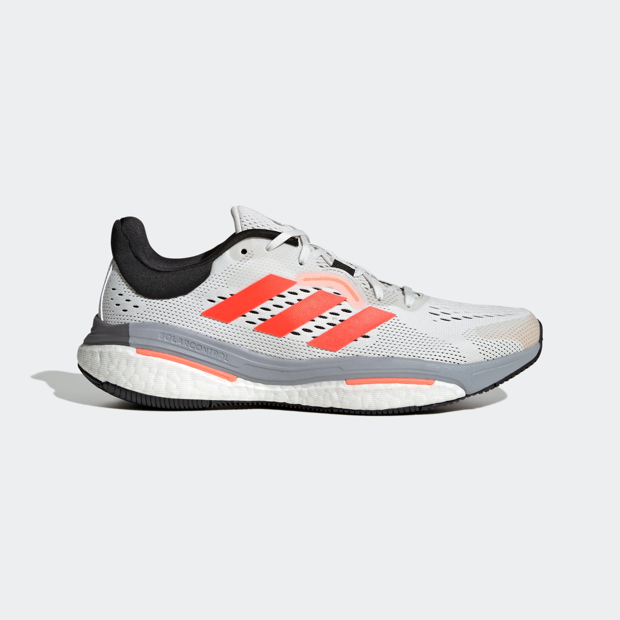 adidas Solar Control - Crystal White/Solar Red/Core Black - Mens Shoes ...
