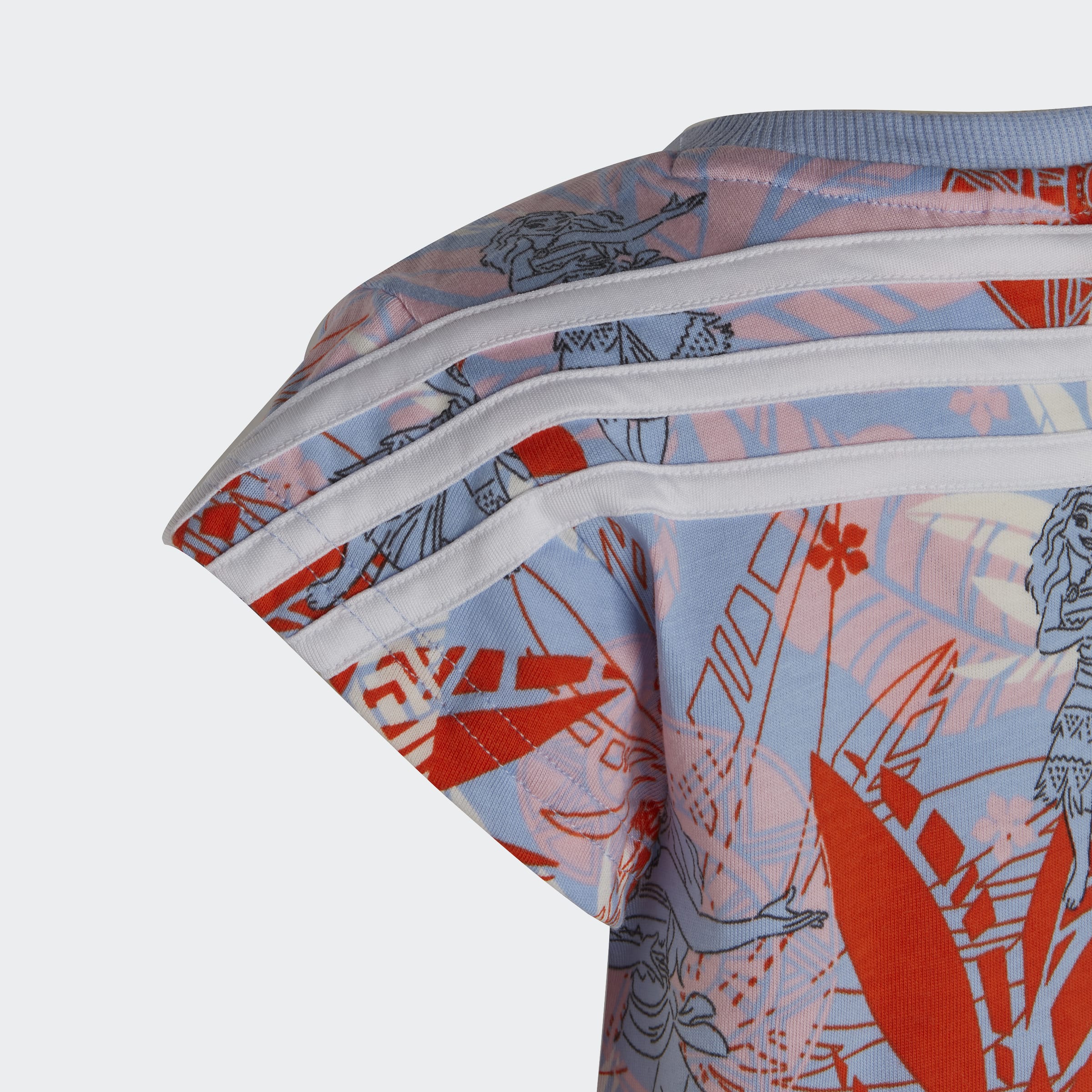 adidas adidas x Disney Moana Tee Set Clear Pink / Blue Dawn / Semi ...
