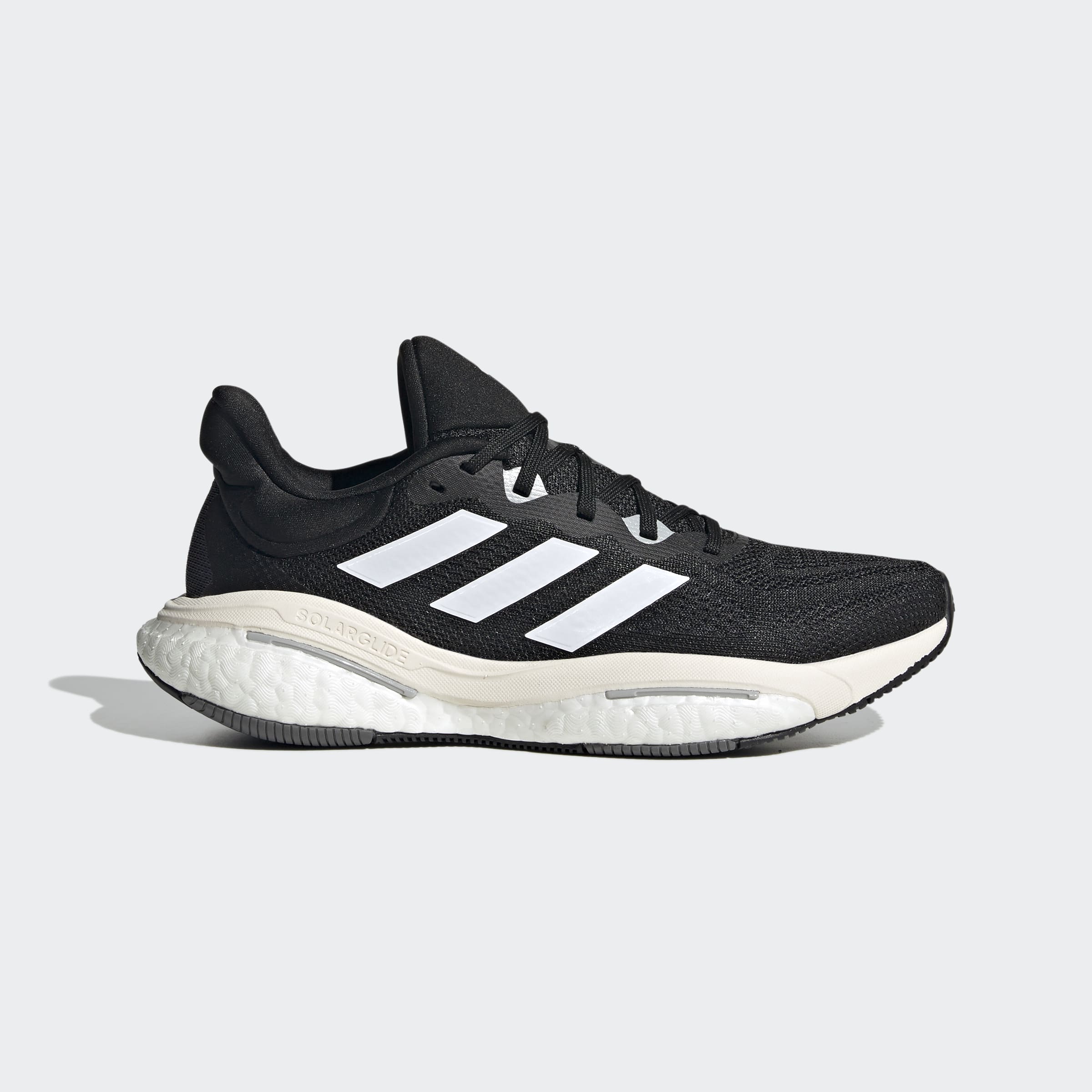 adidas SOLARGLIDE 6 Shoes Core Black / Cloud White / Grey Two Womens ...