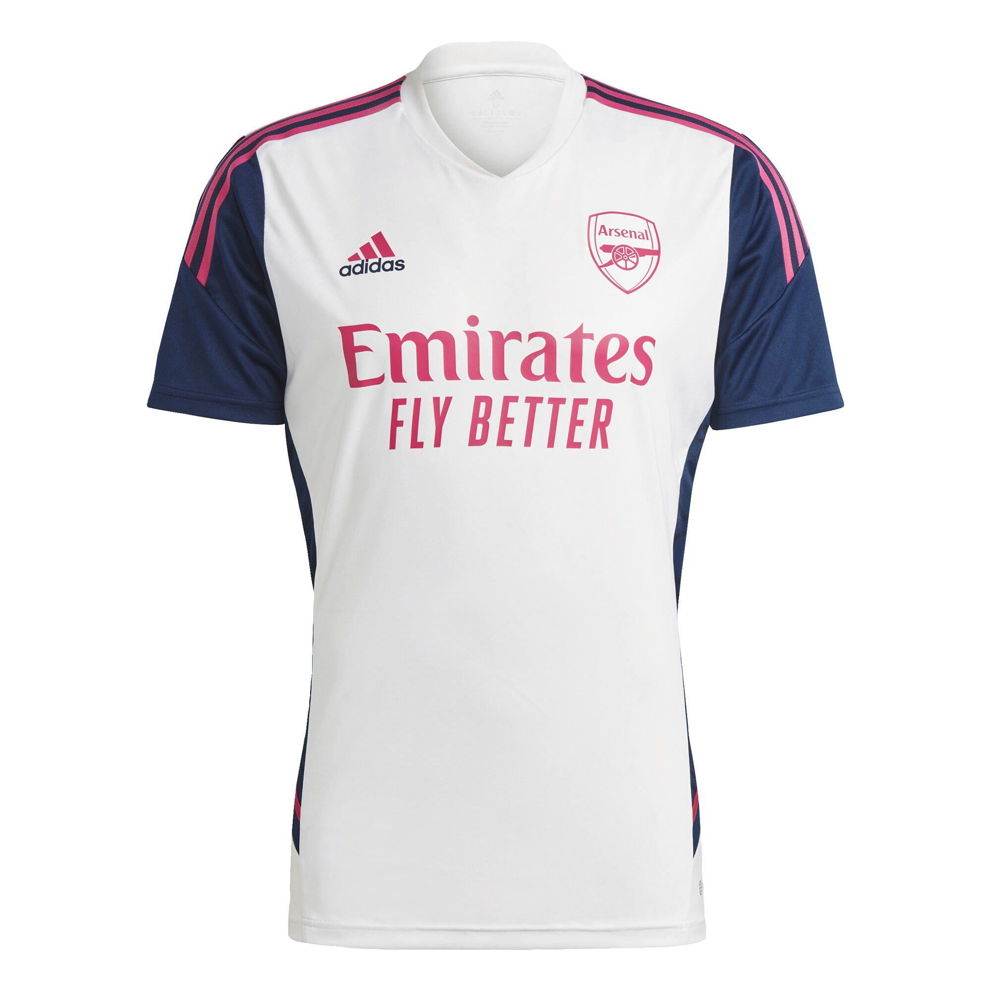 Camiseta adidas Arsenal FC 2023 Training - Off Blanco/Azul Marino ...