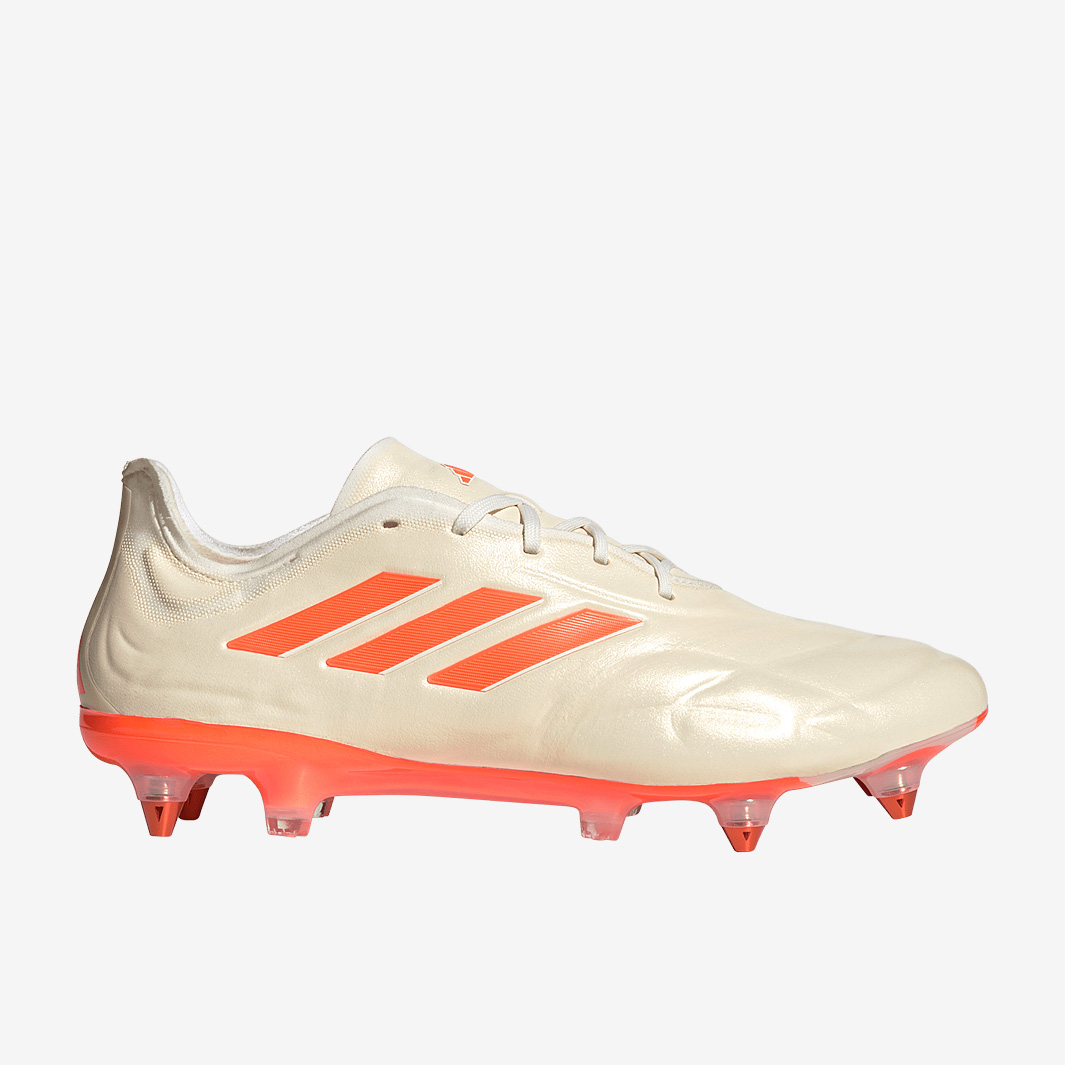 adidas Copa Pure.1 Soft Ground Boots Off White / Team Solar Orange ...