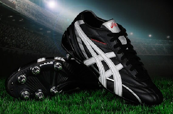Asics Rugby Boots - Tiger Fullblast - Soft Ground - Black / White / Red ...