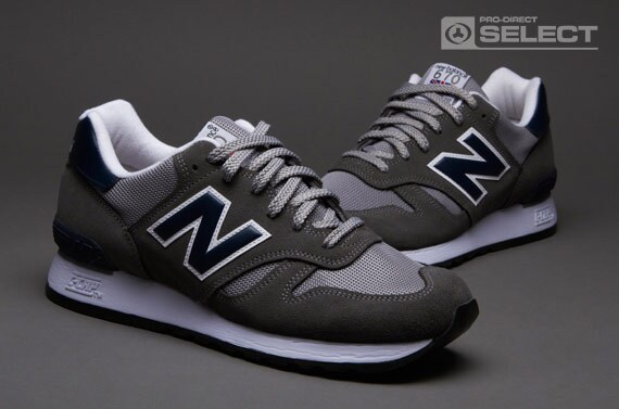New Balance M670 Suede / Mesh made in UK - Mens Select Footwear - Grey ...