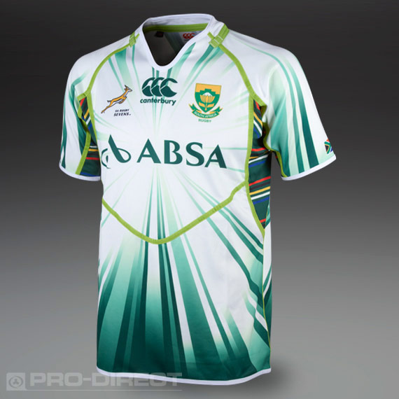 White Springbok Rugby Shirt