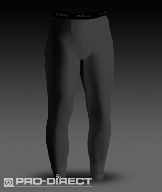 McDavid Deluxe Compression Pants Black - Padded Football Base Layer ...