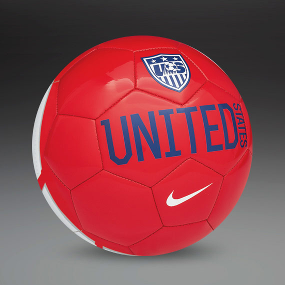 Nike USA Supporters Ball - Soccer Balls - Red/White/Blue