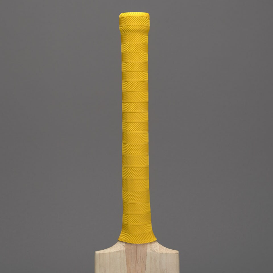 Readers Ribbed Grip - Cricket Equipment - Yellow | Pro:Direct Cricket