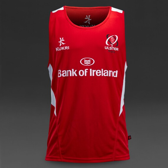 Kukri Ulster 14/15 Red Gym Vest - Mens Rugby Replica - Red | Pro:Direct ...