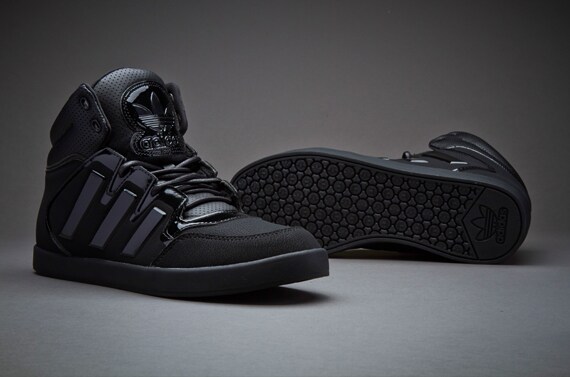 Mens Shoes - adidas Originals Dropstep - Black/Black/Black | Pro:Direct ...