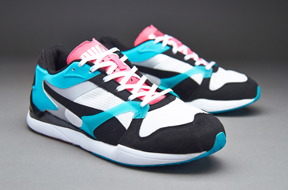 Mens Shoes - Puma Future Xs-500 Swift - White/Scuba Blue