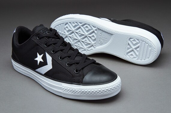 Mens Shoes - Converse Cons Core Nylon Star Player - Black - Gravel ...