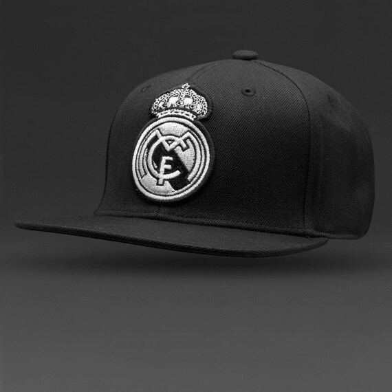 adidas Cap - adidas Real Madrid UCL Cap - Replica Apparel - Black