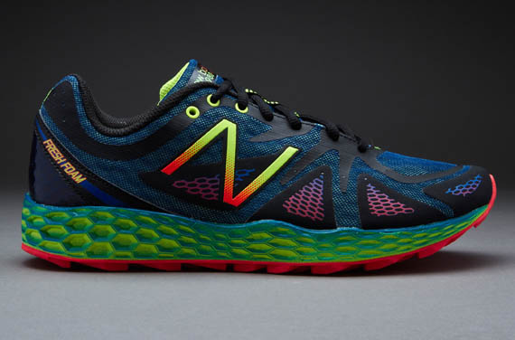 Mens Shoes - New Balance MT980 Fresh Foam - Black/Blue | Pro:Direct Running