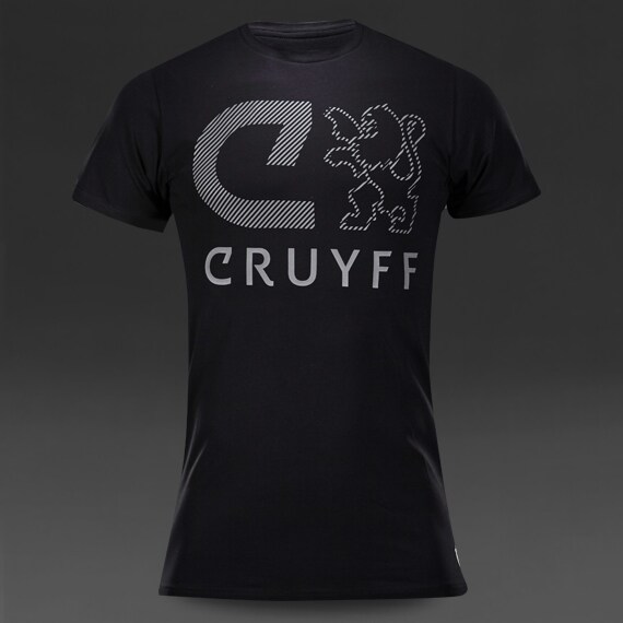 Mens Clothing - Cruyff Diagonal Tee - Black - CFAW1416BLK | Pro:Direct ...