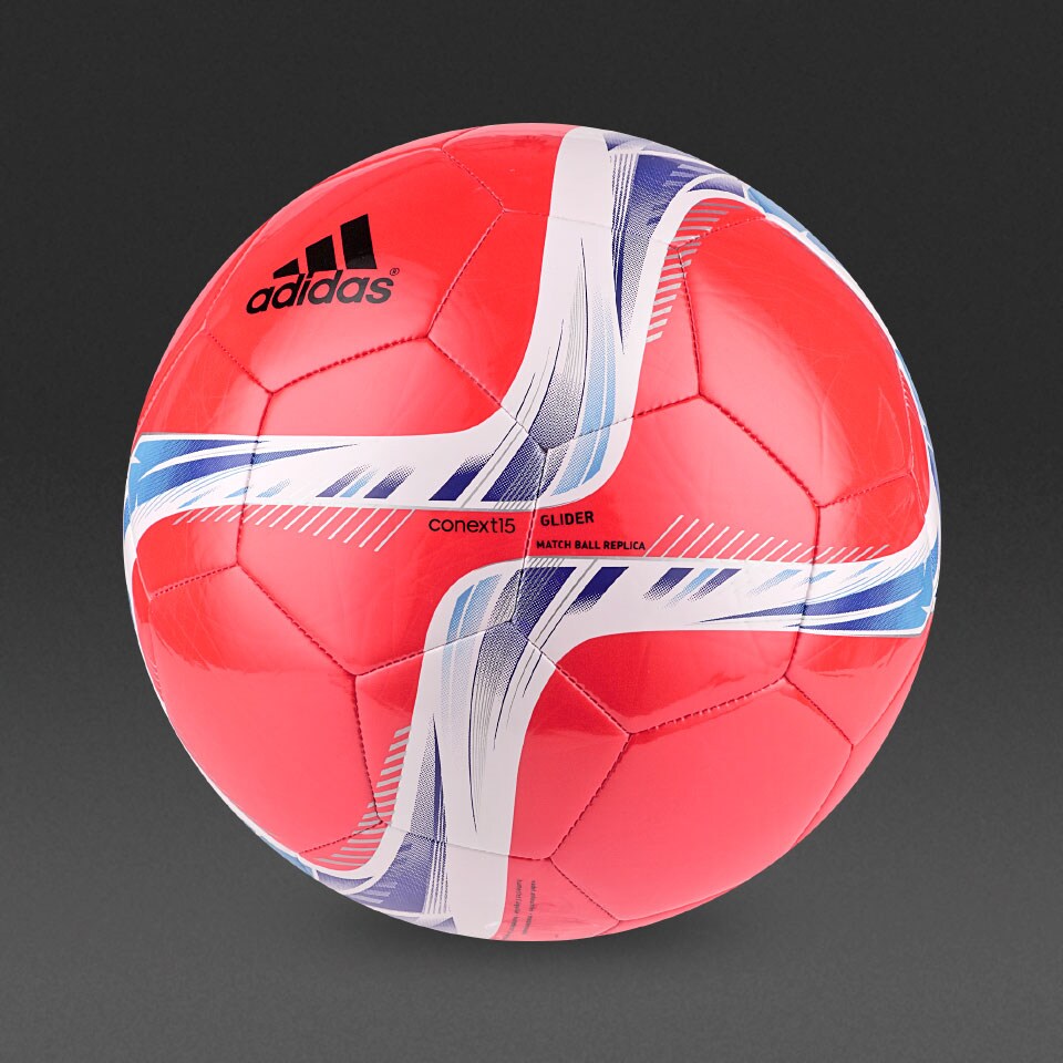 Soccer Balls - adidas Conext15Glider - Football Balls - Solar Red/Night ...