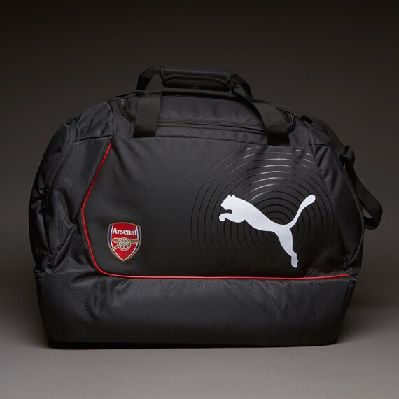 Bags & Luggage - Puma Arsenal Football Bag - Black-White-Puma Red ...