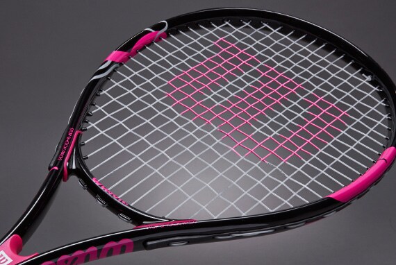 Mens Tennis Rackets - Wilson Hope - Black/Pink - WRT324300 | Pro:Direct ...