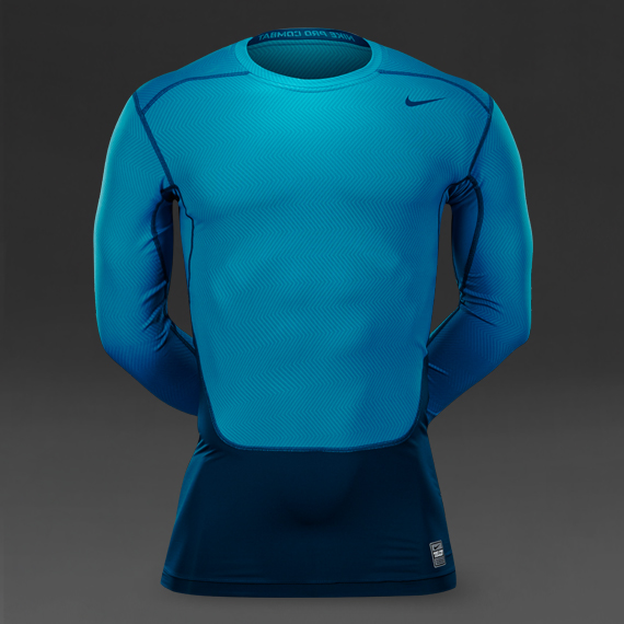 Nike Baselayers - Nike Hyperwarm Lite Comp Crew - Base Layer Clothing ...