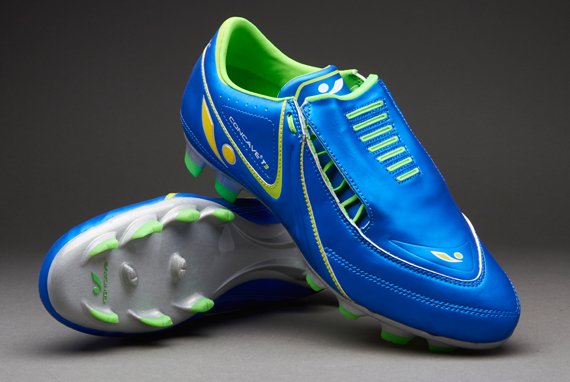 Soccer Cleats - Concave T3 - Firm Ground - Soccer Shoes - Blue/Yellow ...