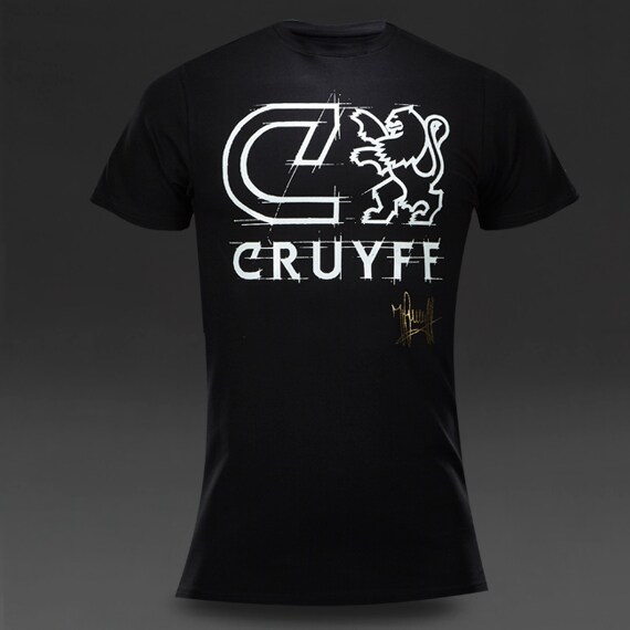 Mens Clothing - Cruyff Sketch Tee - Black / White