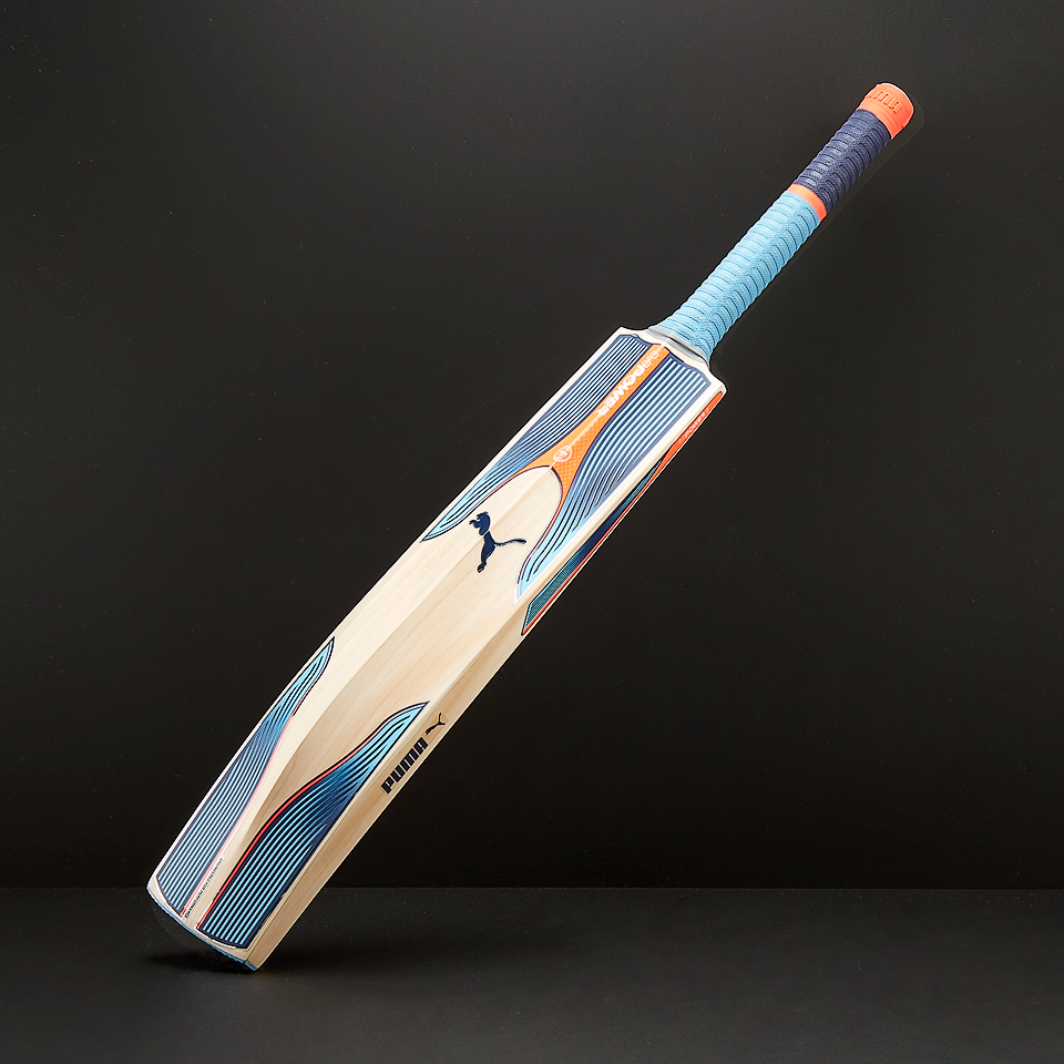 Puma evoPOWER 3.17 Cricket Bat - Natural/ Nrgy Turquoise/ Blue Depths ...