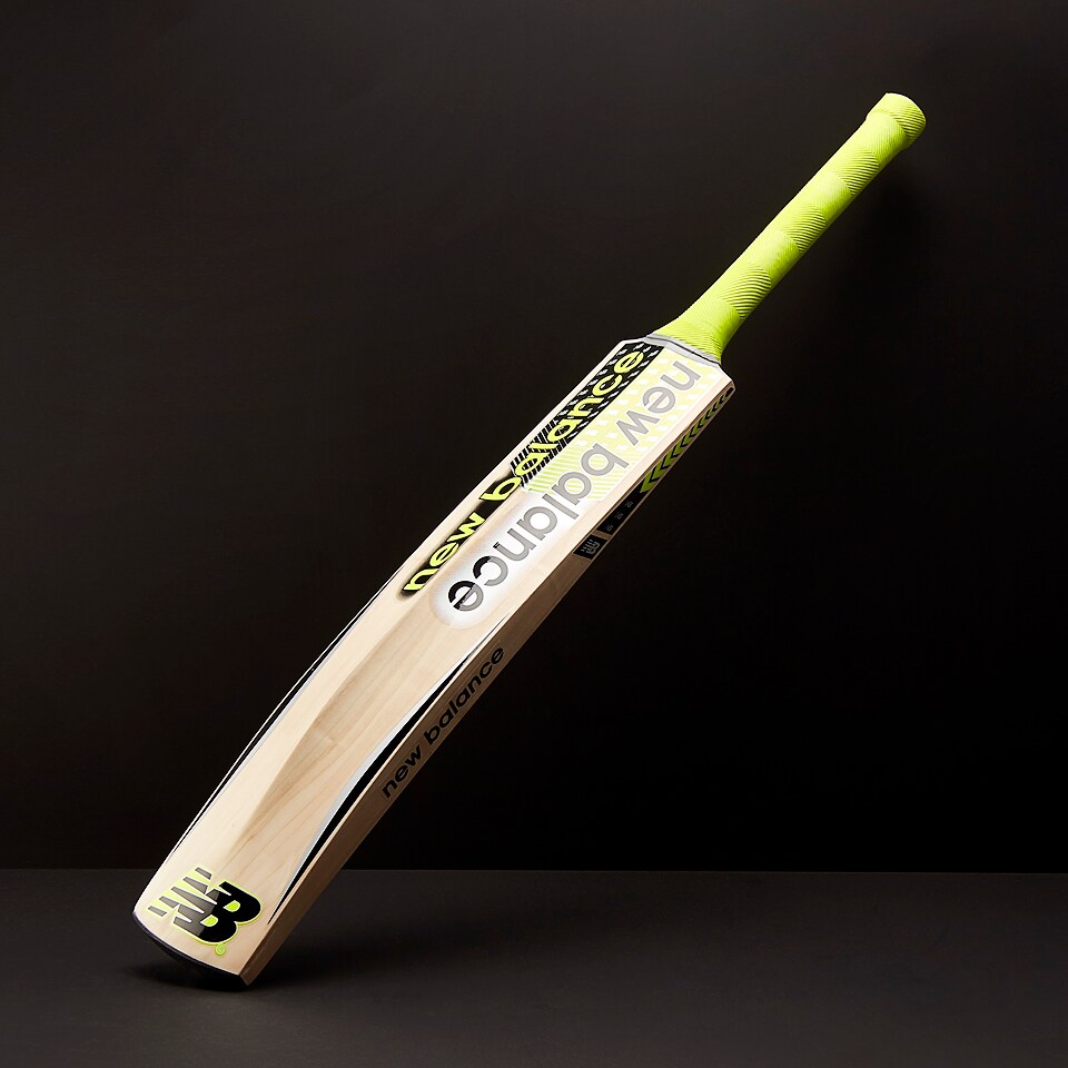 New Balance DC 380 Junior Cricket Bat - Yellow/ Black - Junior Cricket ...