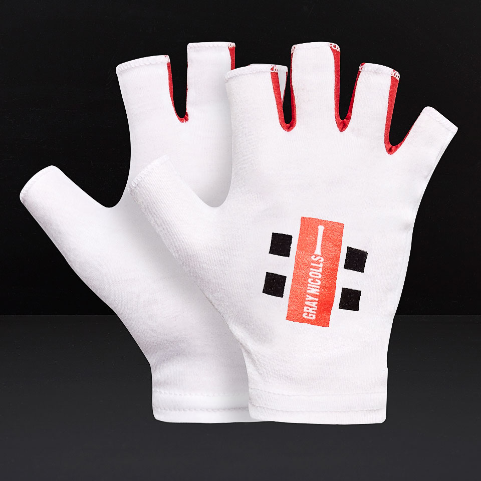 Gray-Nicolls Pro Fingerless Batting Inners - White - Batting Equipment ...