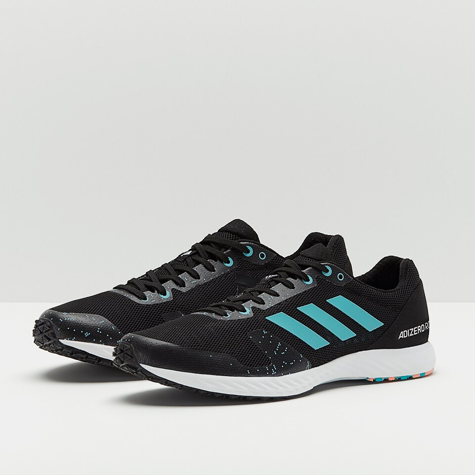 adidas Mens Adizero Rc - Core Black/Hi-Res Aqua/Ftwr White - Mens Shoes ...