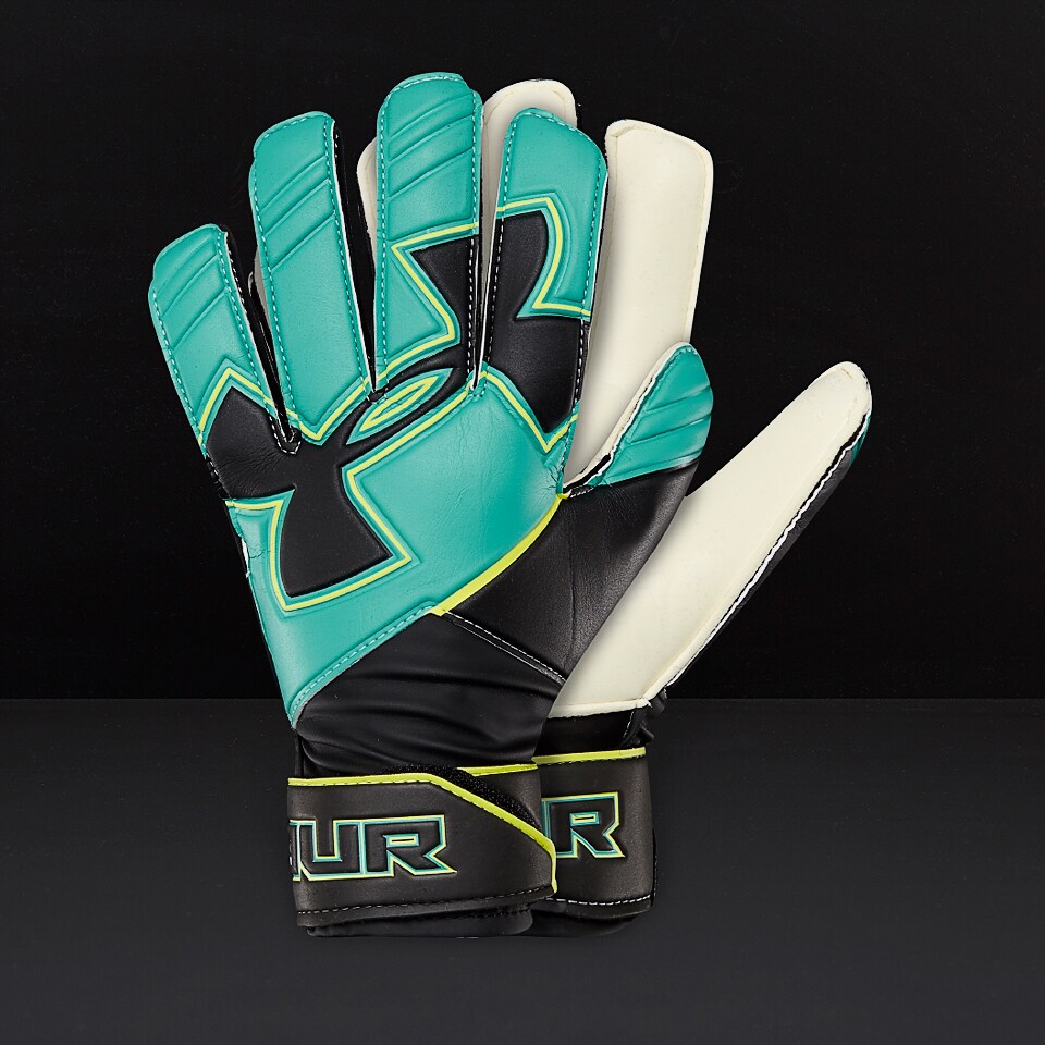 Under Armour Kids Challenge - Junior GK Gloves - Flat Palm - Teal Punch ...