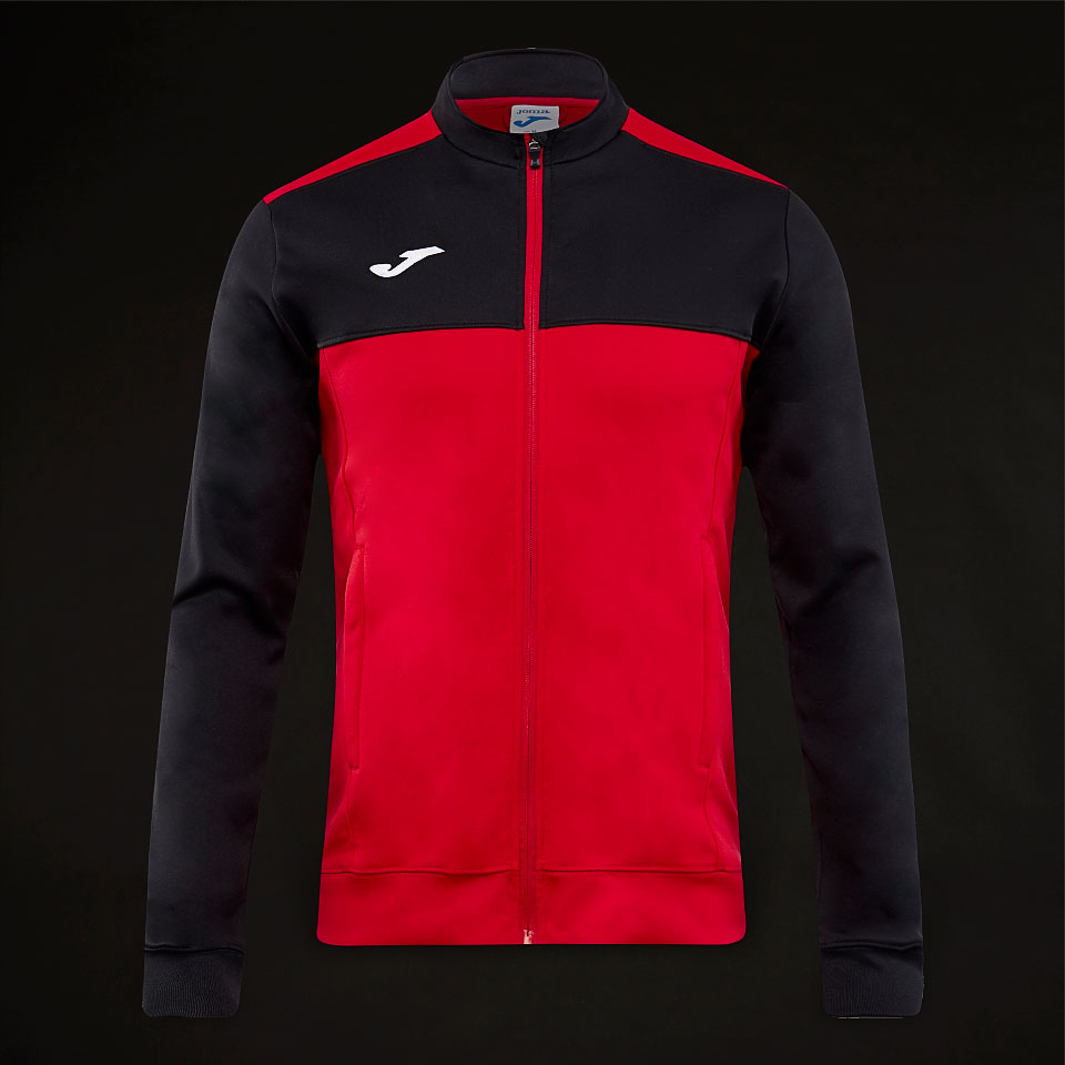 Mens Football Teamwear - Joma - Winner Tracksuit Jacket - Red/Black ...