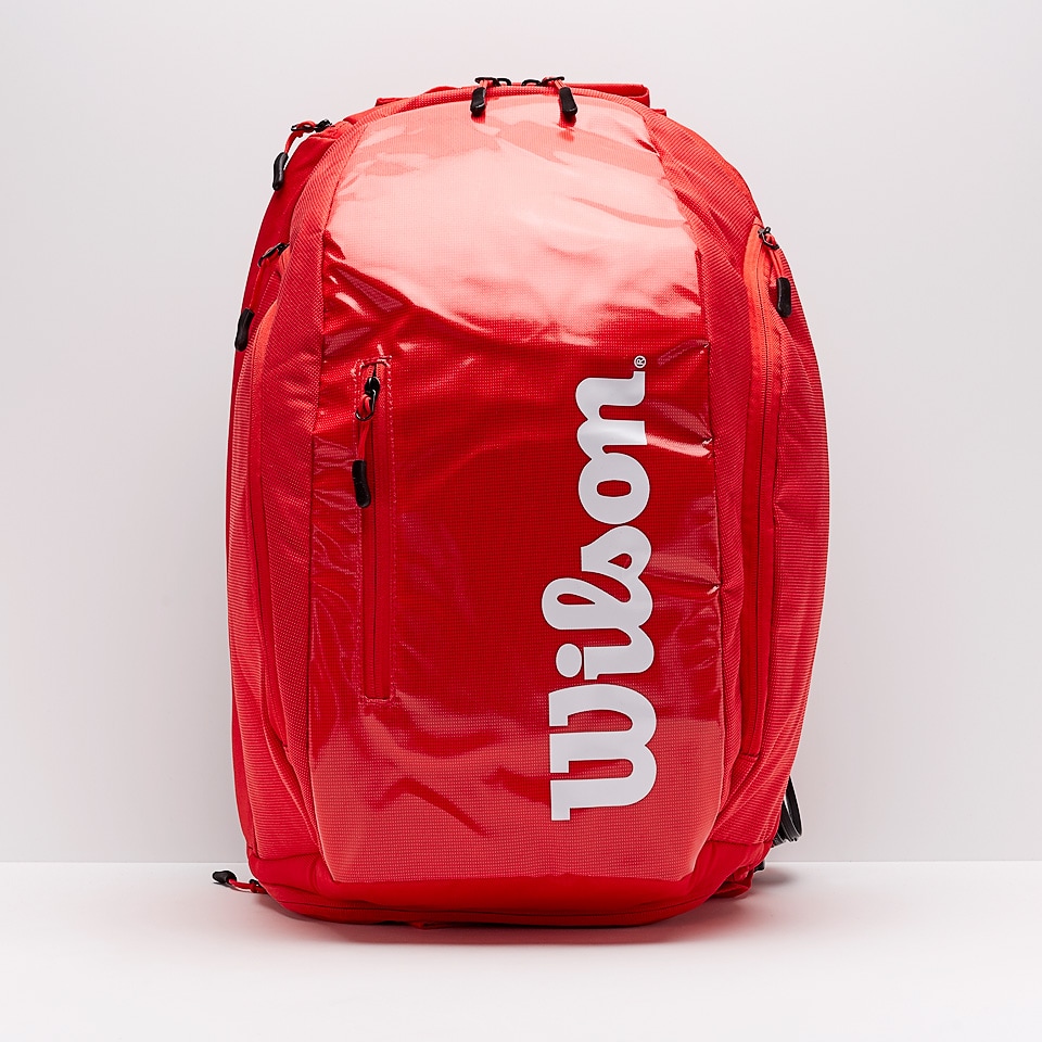 Wilson Super Tour Backpack - Red - Bags & Luggage