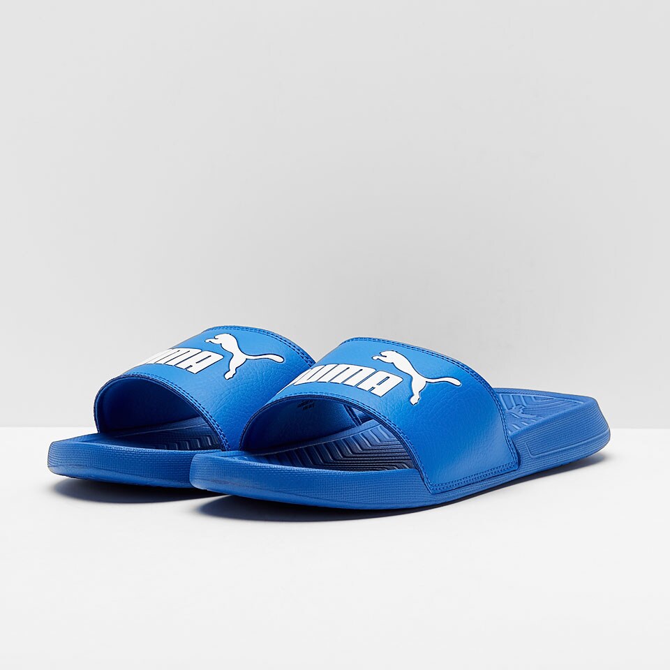 Mens Shoes - Puma Popcat Slides - Strong Blue-Puma White - 360265-27
