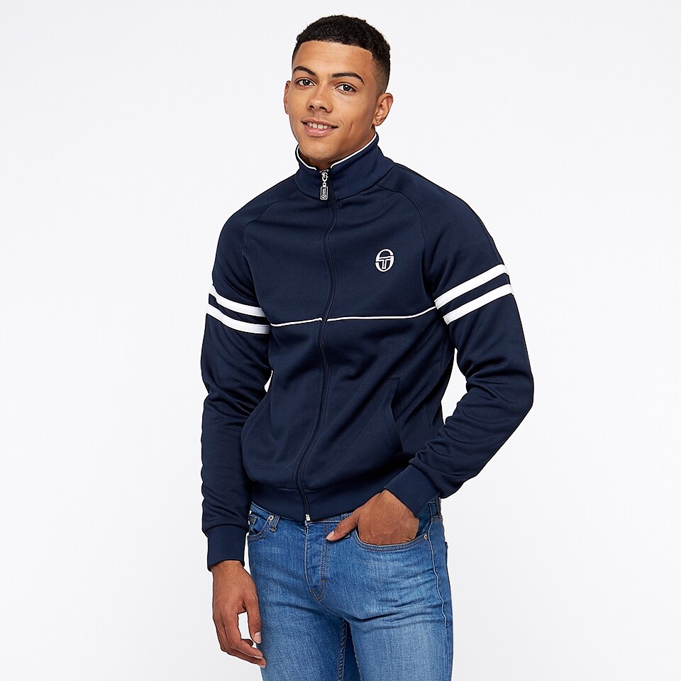 Mens Clothing - Sergio Tacchini Orion Tracktop Archivio - Navy - 36969 ...