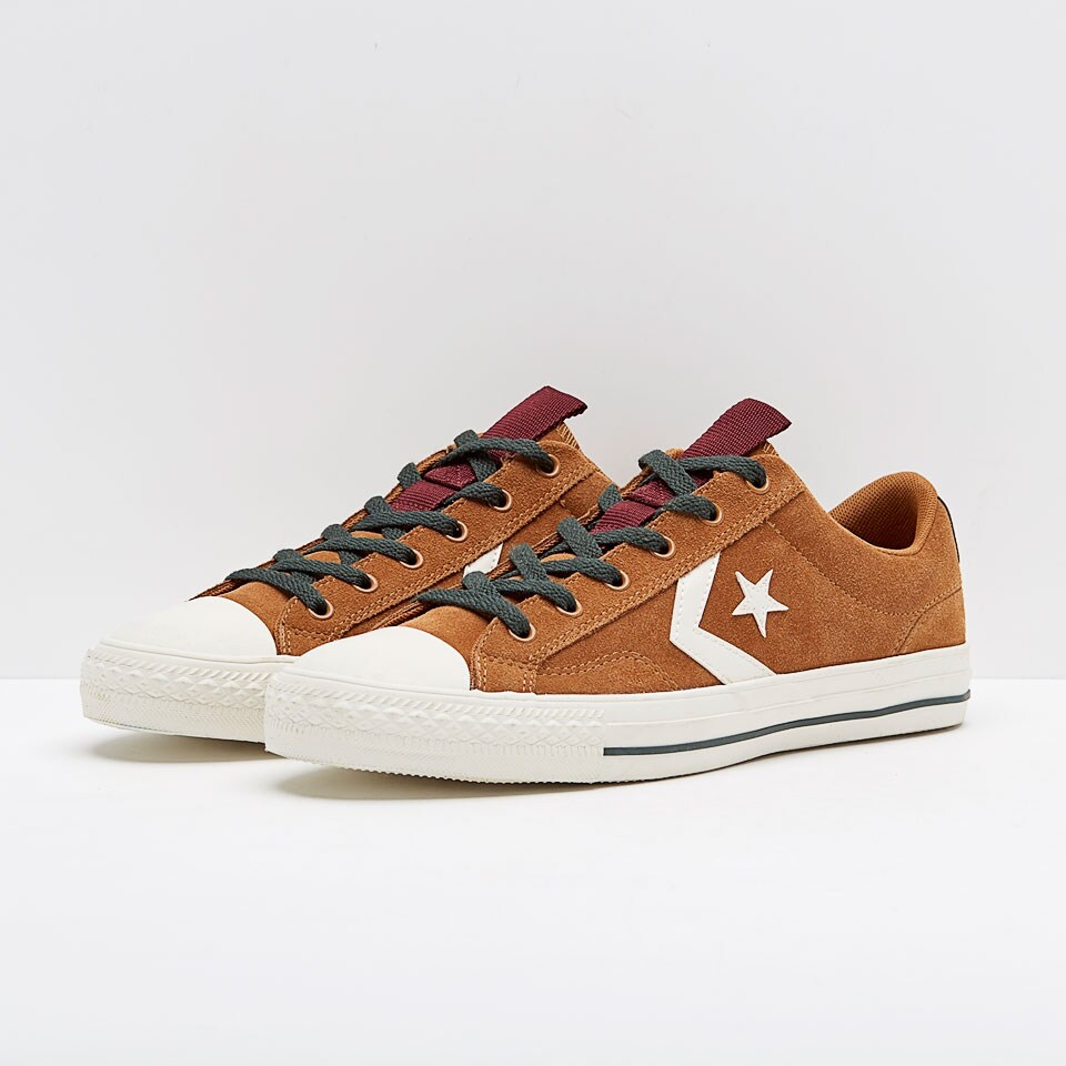 Mens Shoes - Converse Star Player - Ox - Burnt Caramel - Burnt Caramel ...