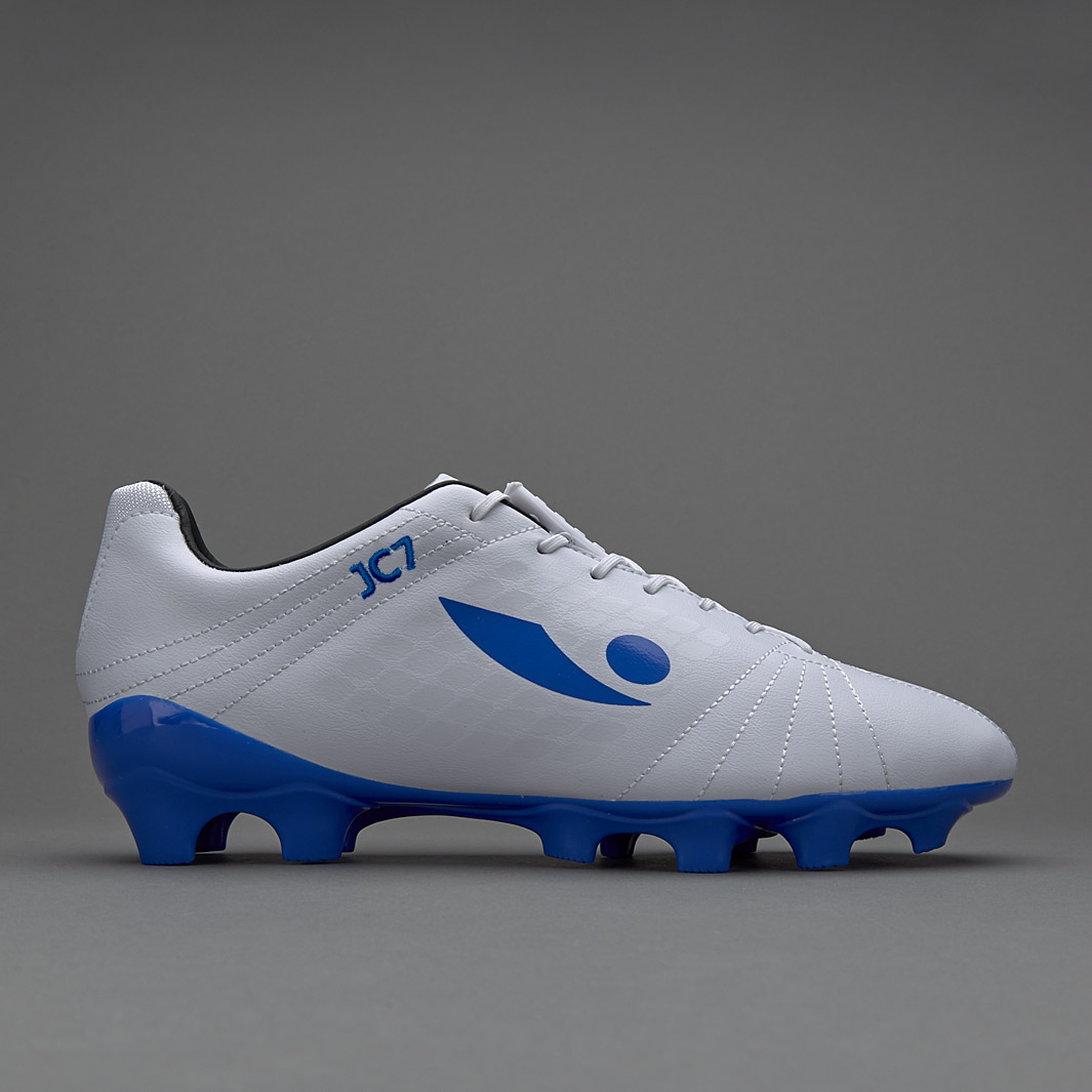 Concave Aura 2.0 FG - Mens Soccer Cleats - Firm Ground - White/Blue