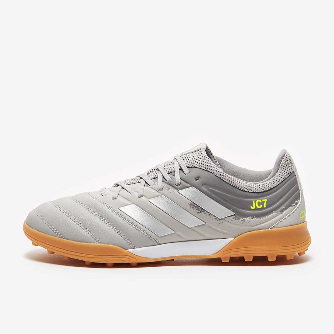 adidas Copa 20.3 TF - Grey/Silver/Solar Yellow - Turf Trainer - Mens ...