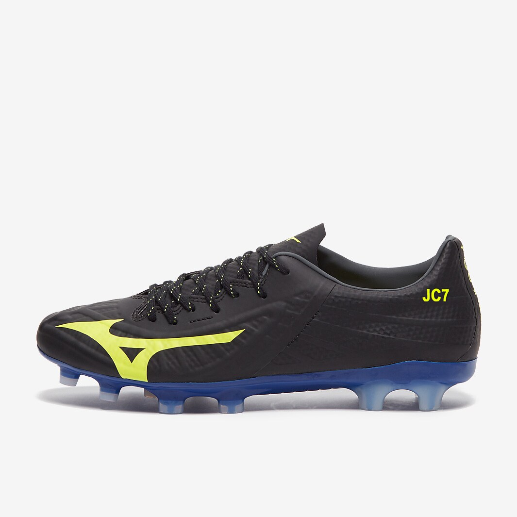Mizuno Rebula 3 Pro FG - Nero/Giallo Safety - Campi Compatti - Scarpe ...