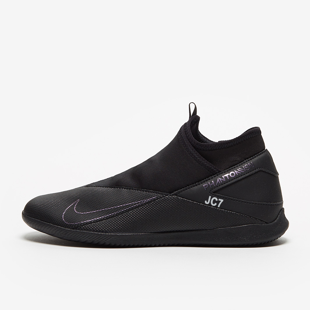 Nike Phantom VSN II Club DF IC - Noir/Noir - Terrain indoor - Crampons ...