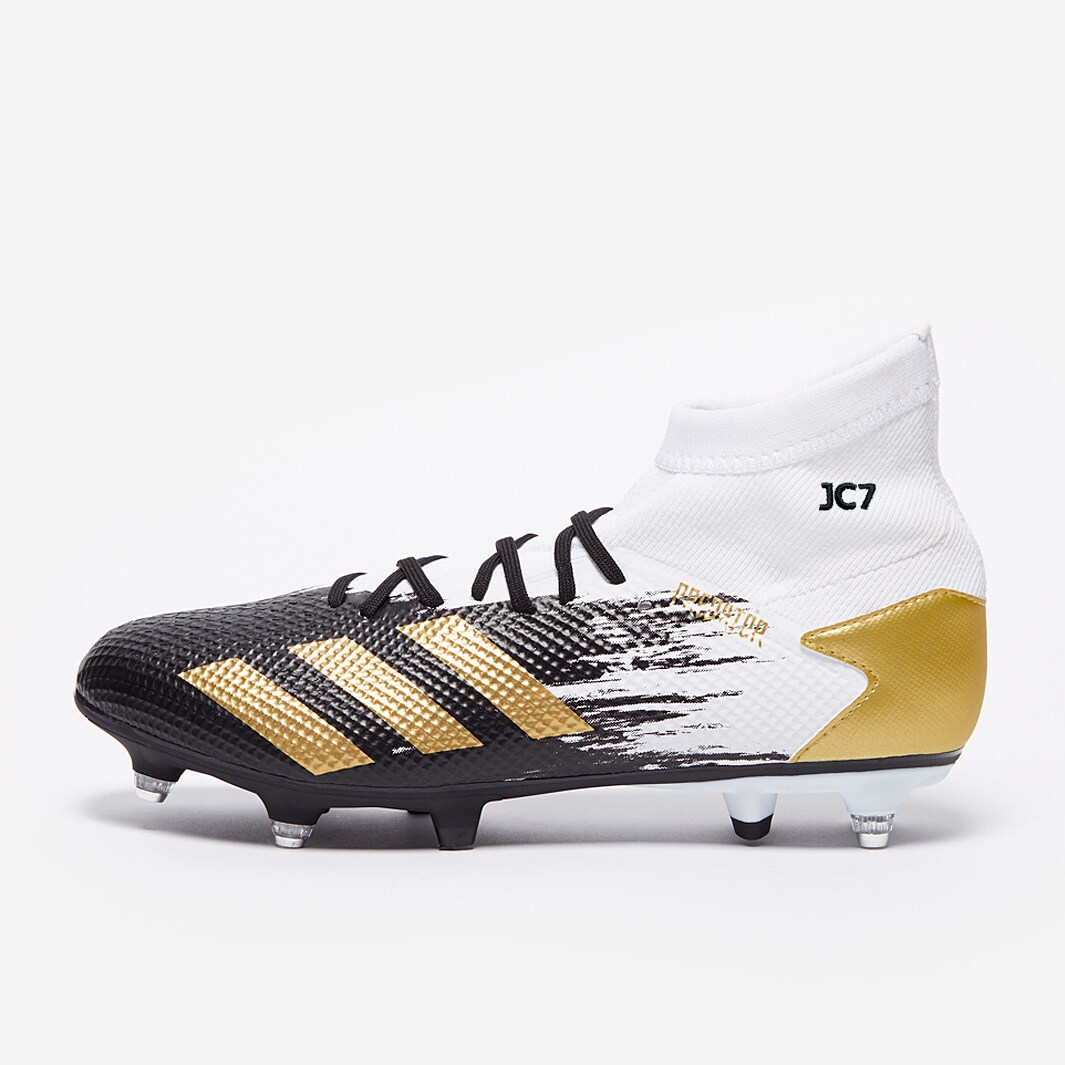 adidas Predator .3 SG - White/Gold Metallic/Core Black - Soft Ground ...