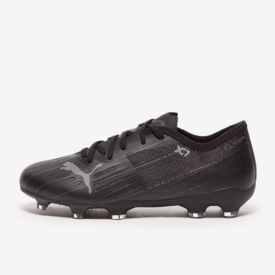 Puma Kids Ultra 2.1 FG/AG - Black/Black - Firm Ground - Junior Cleats