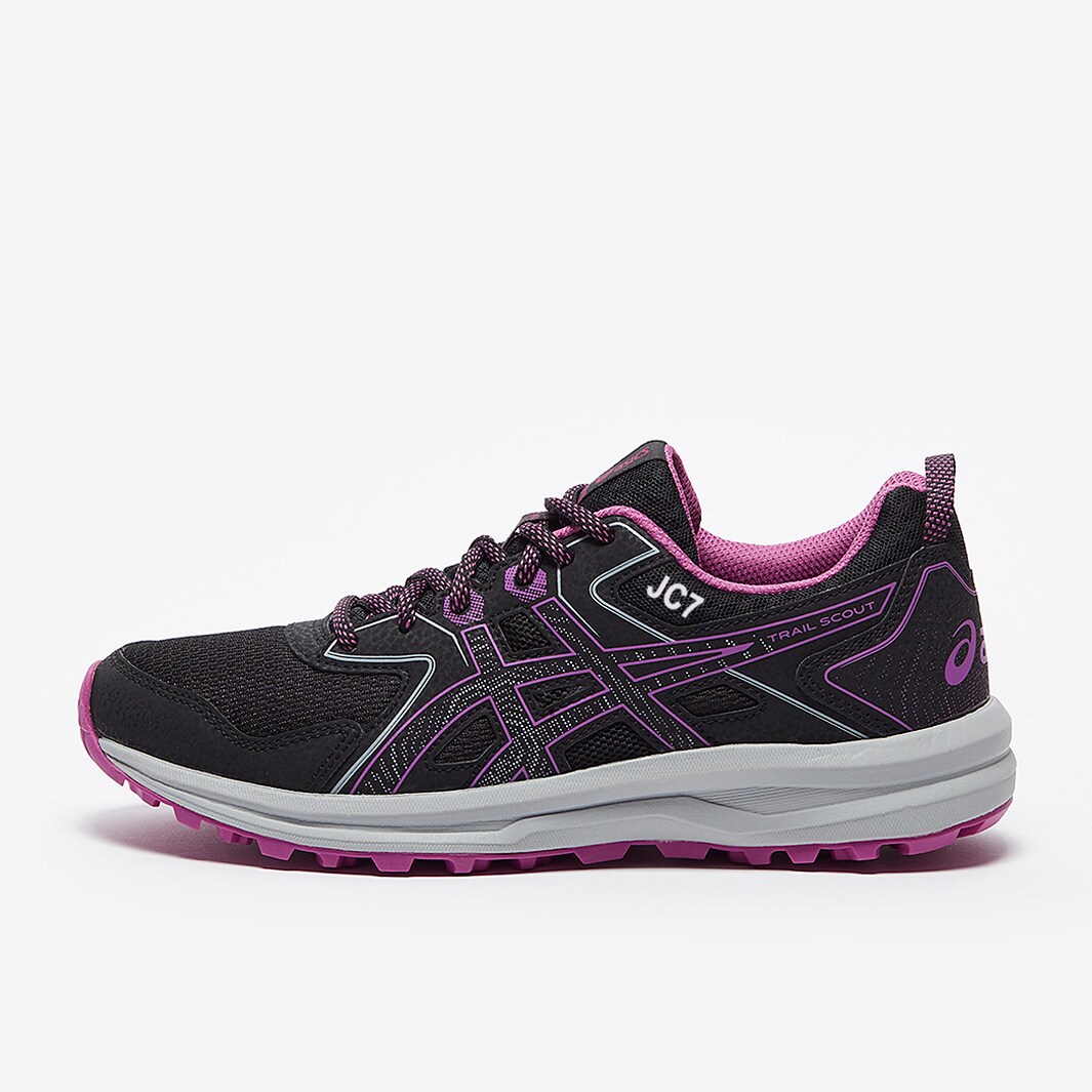 ASICS Womens Trail Scout - Black/Digital Grape - Womens Shoes