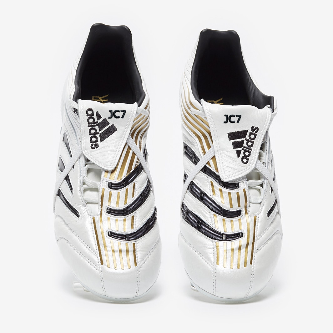 adidas Predator Absolute 20 FG - Core White/Core Black/Gold Metallic ...