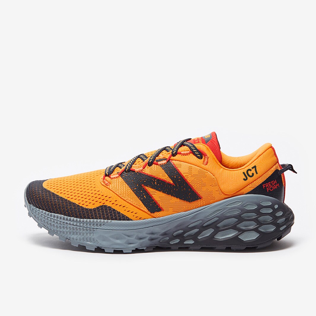 New Balance Fresh Foam More Trail v1 - Habanero / Ocean Grey - Mens Shoes